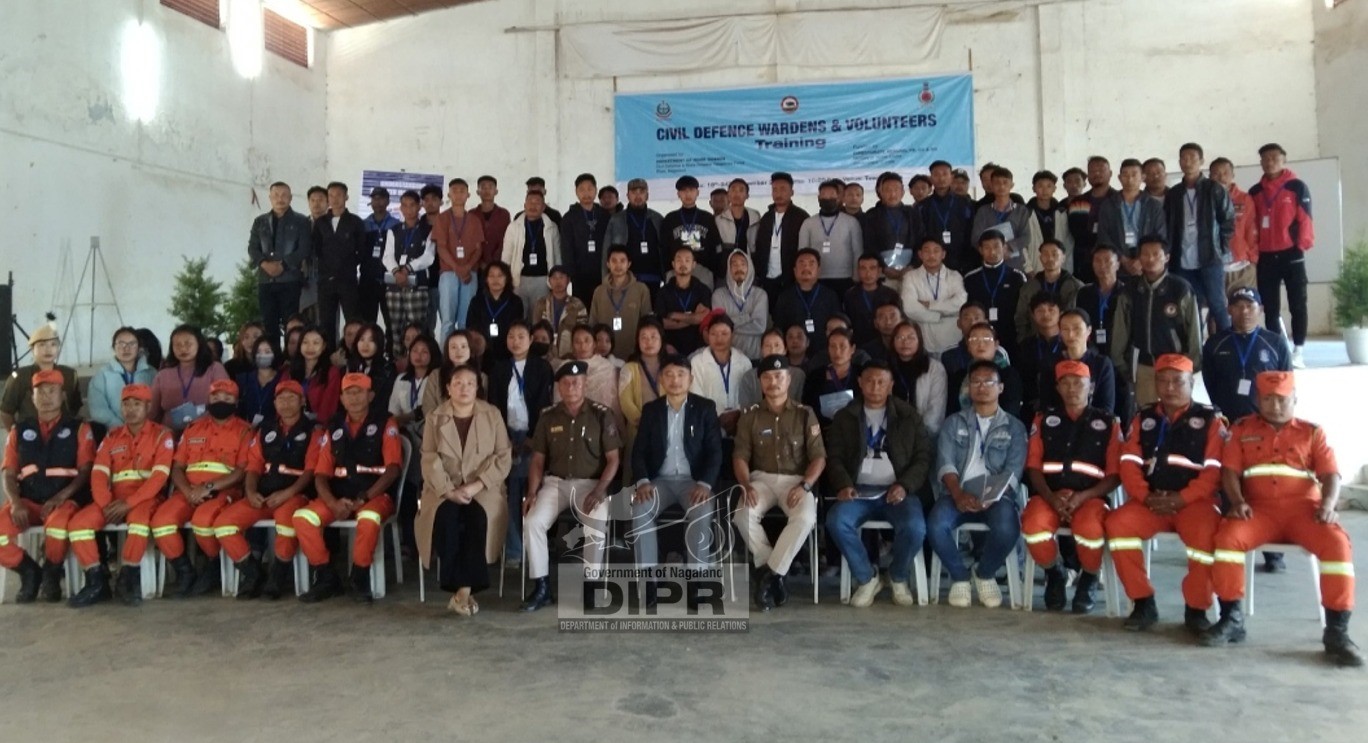 CIVIL DEFENCE VOLUNTEERS TRAINING PROGRAMME COMMENCES IN PHEK | DIPR Nagaland-Department of ...